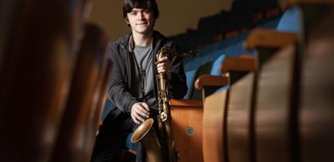 Jasper Kashou finds joy as composer, performer | Lawrence University